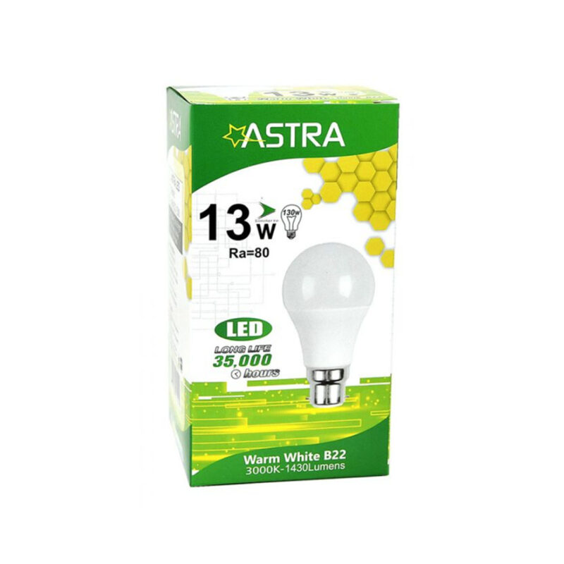 ΛΑΜΠΑ ASTRA LED B22/13W=104W 3000K 1170LUMEN - Mr.Bricolage Cyprus