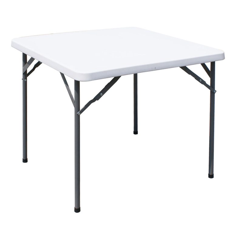 L.H GARDEN FOLDING PLASTIC TABLE SQUARE 86Χ86Χ74CM - Mr.Bricolage Cyprus