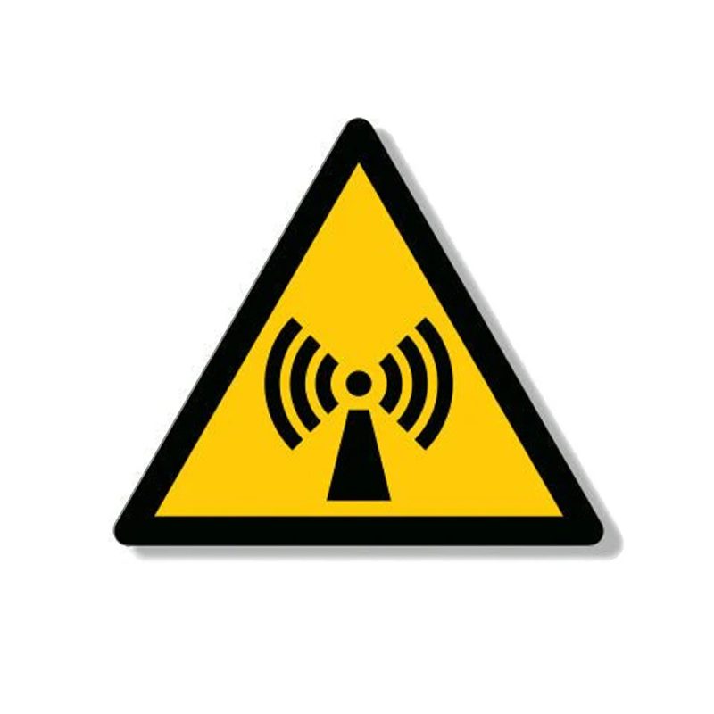 WARNING SIGN PVC 200MM "NON IONIZING RADIATION" - Mr.Bricolage Cyprus