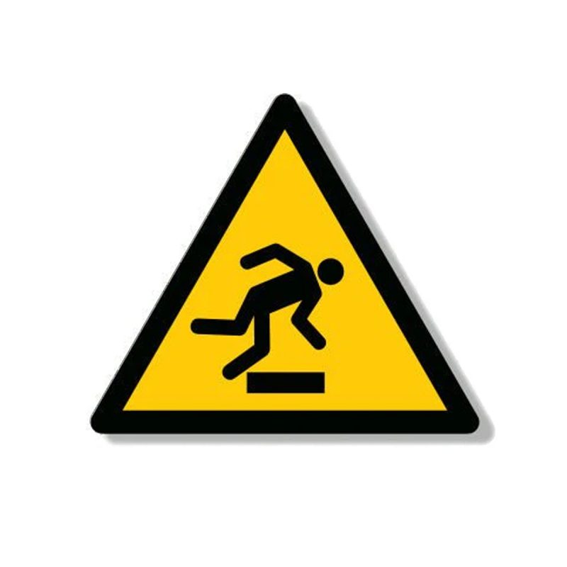 WARNING SIGN PVC 200MM "TRIPPING HAZARD" - Mr.Bricolage Cyprus