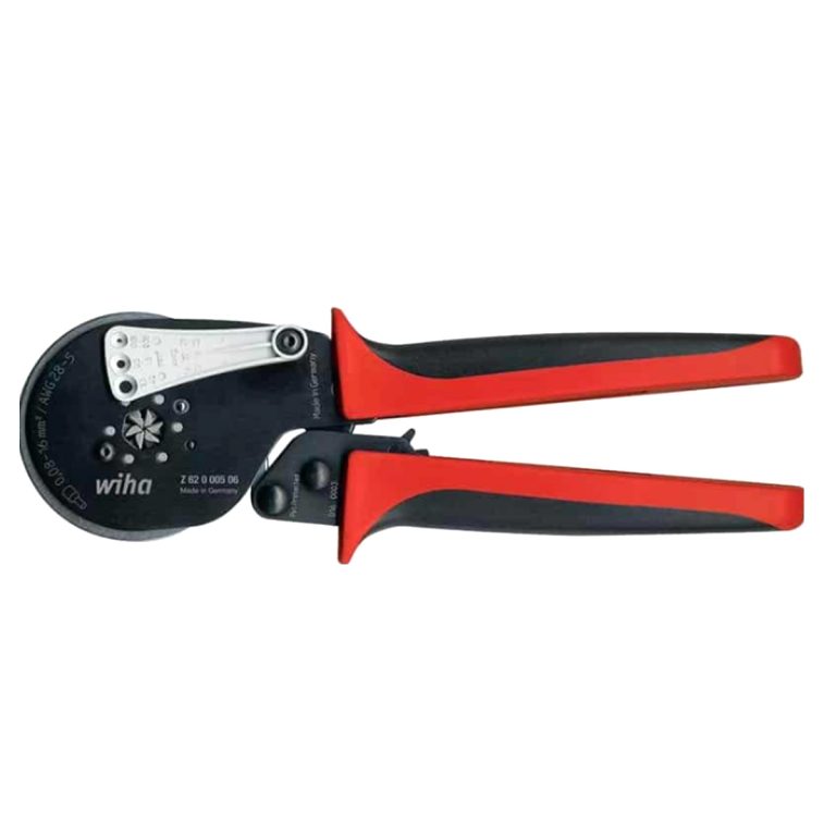WIHA TOOLS AUTOMATIC CRIMPING TOOL FOR HEXAGON CRIMPING WITH WIRE ...