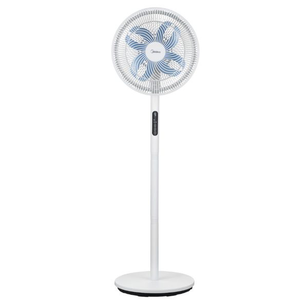 MIDEA MFS352RDDW WHITE PEDESTAL FAN 30W - Mr.Bricolage Cyprus